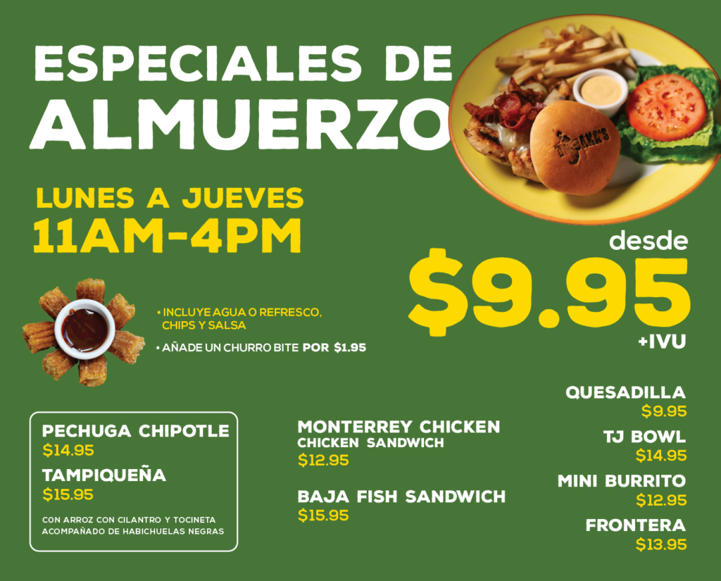 Menu – Mexican Grill, Restaurant, Cuisine